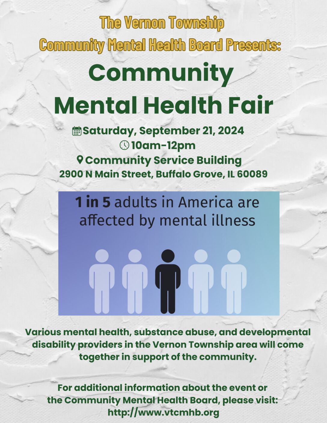 Vernon Township Community Mental Health Fair – Rebecca's Dream